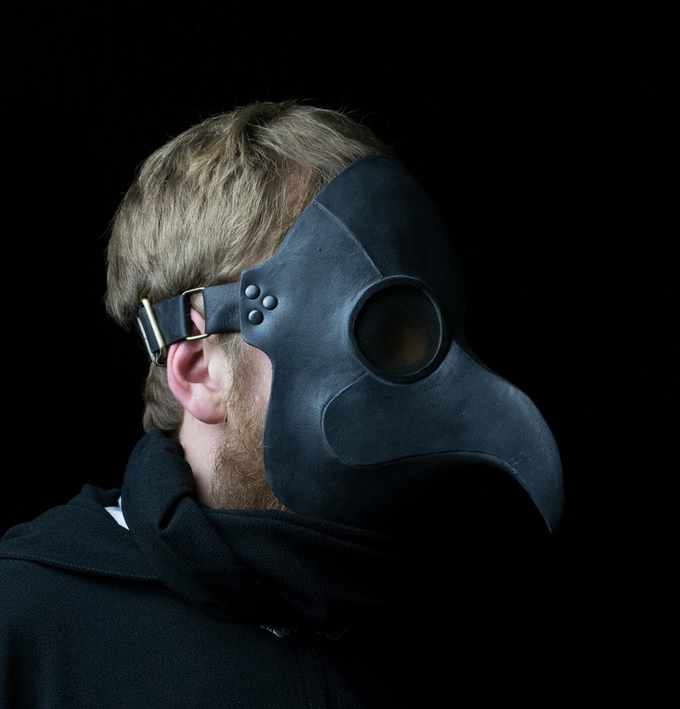 Phileas Plague Doctor Mask Black - Ministry of Masks