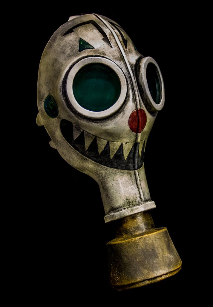 Wheezy Clown Gas Mask - Ministry of Masks